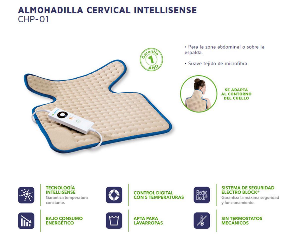 Aspen almohadilla termica cervical intellisense chp01 - Farmacia Leloir ... Aspen almohadilla termica cervical intellisense chp01 - Farmacia Leloir ...