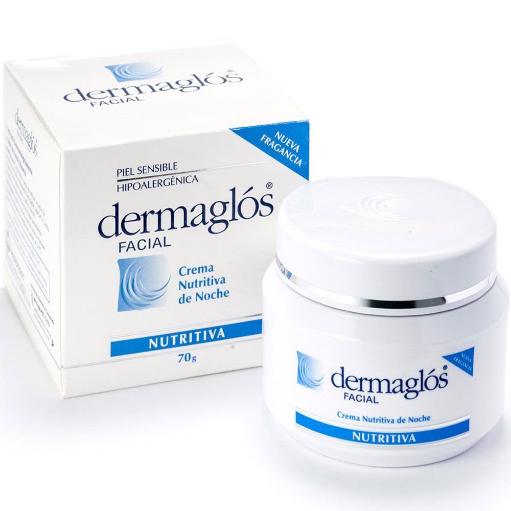 Dermaglós facial crema nutritiva de noche piel normal x 70 gramos ... Dermaglós facial crema nutritiva de noche piel normal x 70 gramos ...