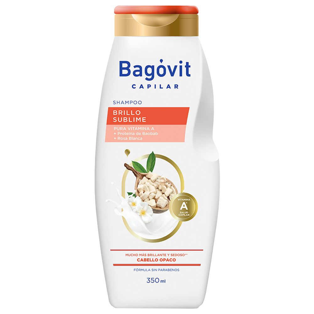 Bagóvit capilar brillo sublime shampoo para cabello opaco x 350ml ...