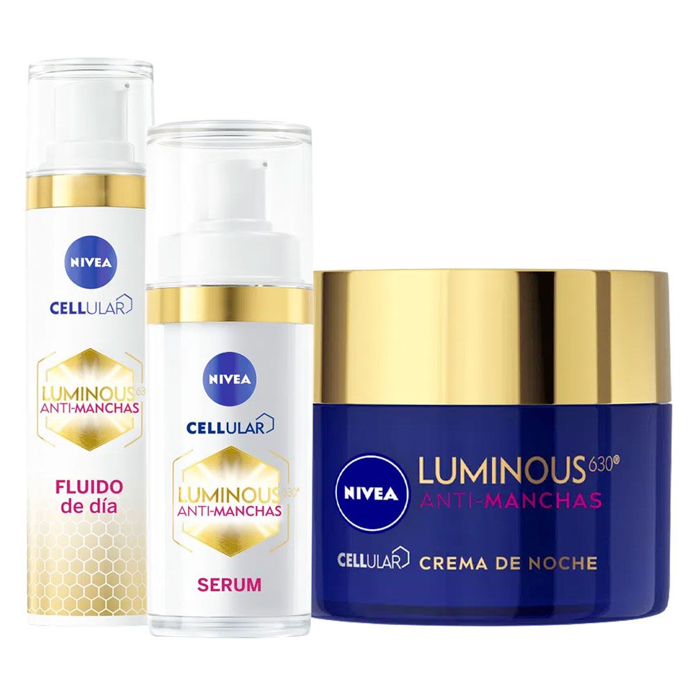 Nivea Luminous 630 Rutina Completa Antimanchas - Farmacia Leloir - Tu ... Nivea Luminous 630 Rutina Completa Antimanchas - Farmacia Leloir - Tu ...