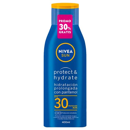 Nivea sun protect & hydrate fps 65 protector solar hidratante loción x ...