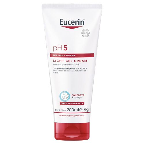 Eucerin Ph5 Light Gel Cream Corporal Para Piel Seca Y Sensible X 200ml ...