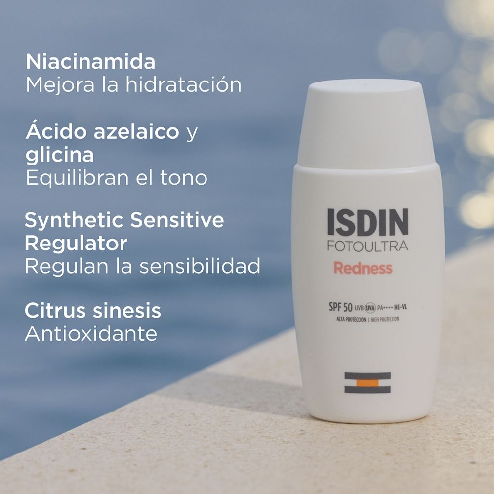 Fotoultra Isdin Spf50 Redness Protector Solar Antirojeces X 50ml ...