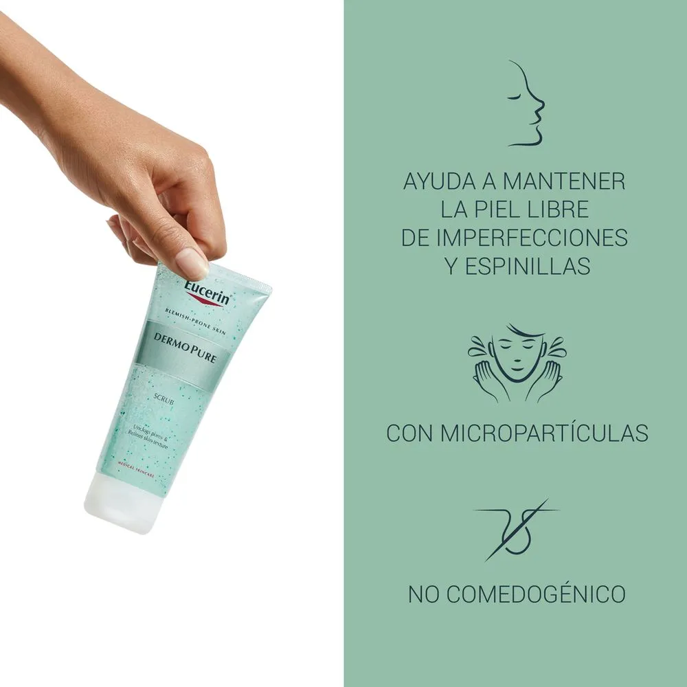 Eucerin Dermopure Oil Control Exfoliante Piel Grasa X 100ml - Farmacia ...