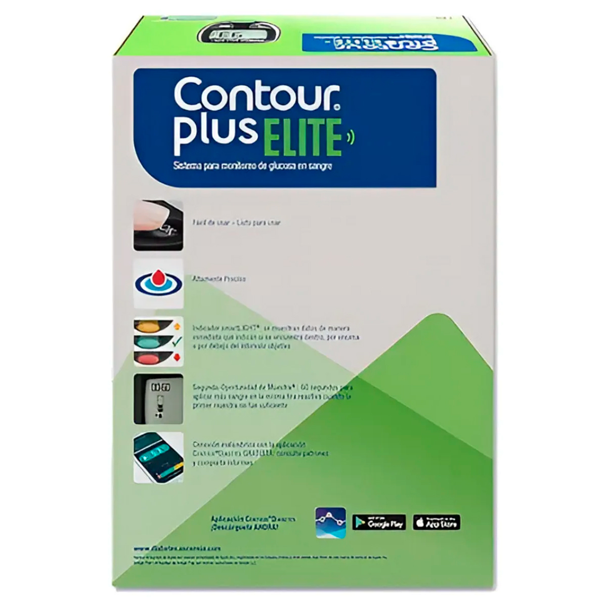 Contour Plus Elite Glucómetro Para Control De Glucosa - Farmacia Leloir ...