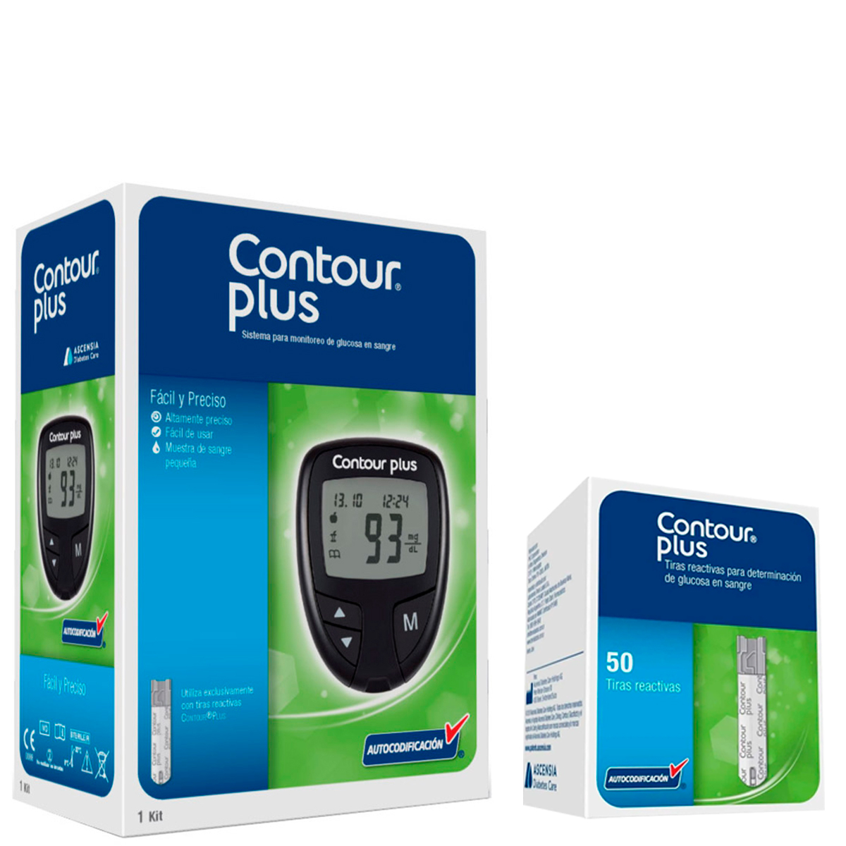 Combo Contour Plus Glucómetro + Tiras Reactivas - Farmacia Leloir - Tu ...