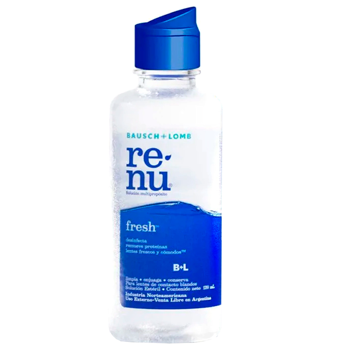 Renu Fresh Solución Multipropósito Lentes De Contacto X 120ml ...