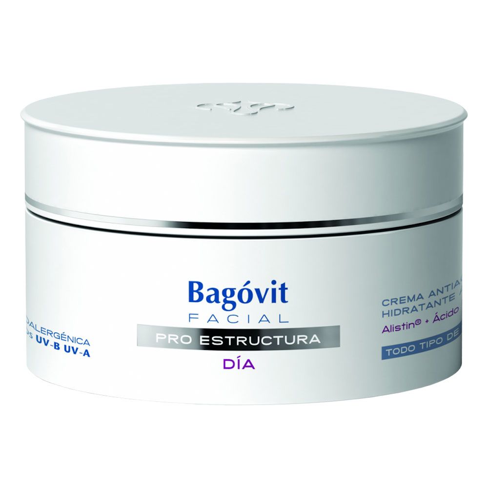 Bagóvit facial pro estructura crema antiage día todo tipo de piel x 60 ...