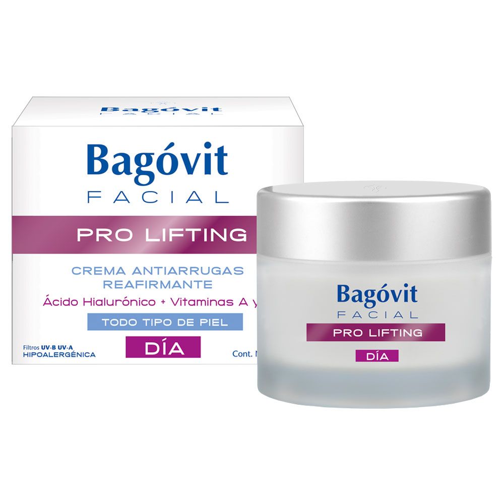 Bagóvit facial pro lifting crema antiage dí­a todo tipo de piel x 55 ...