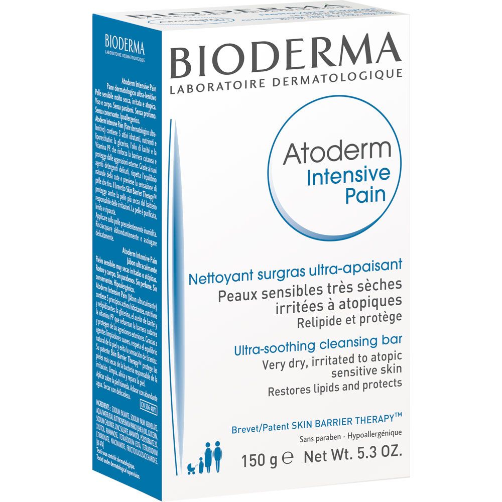 Bioderma atoderm intensive pain nettoyant surgras x 150 gramos ...