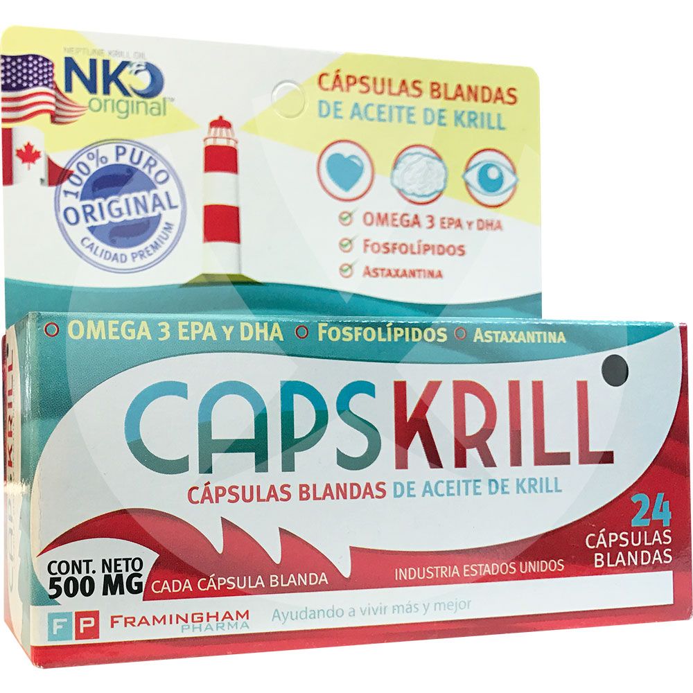 Capskrill aceite de krill en cápsulas - Farmacia Leloir - Tu farmacia ...