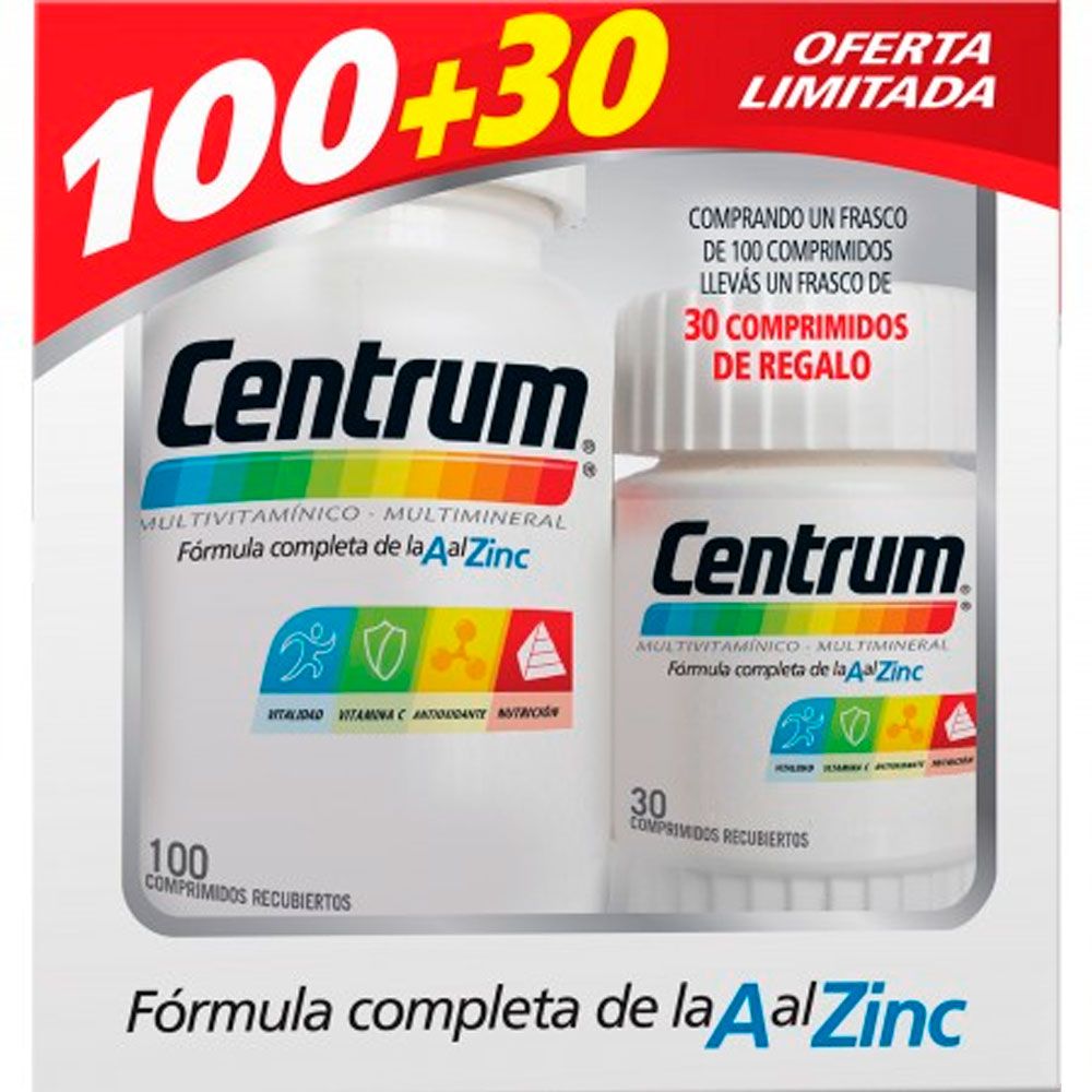 Centrum multivitamí­nico - Farmacia Leloir - Tu farmacia online las 24hs