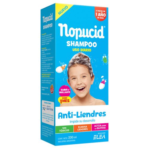 Nopucid Shampoo De Uso Diario X 200ml - Farmacia Leloir - Tu farmacia ...