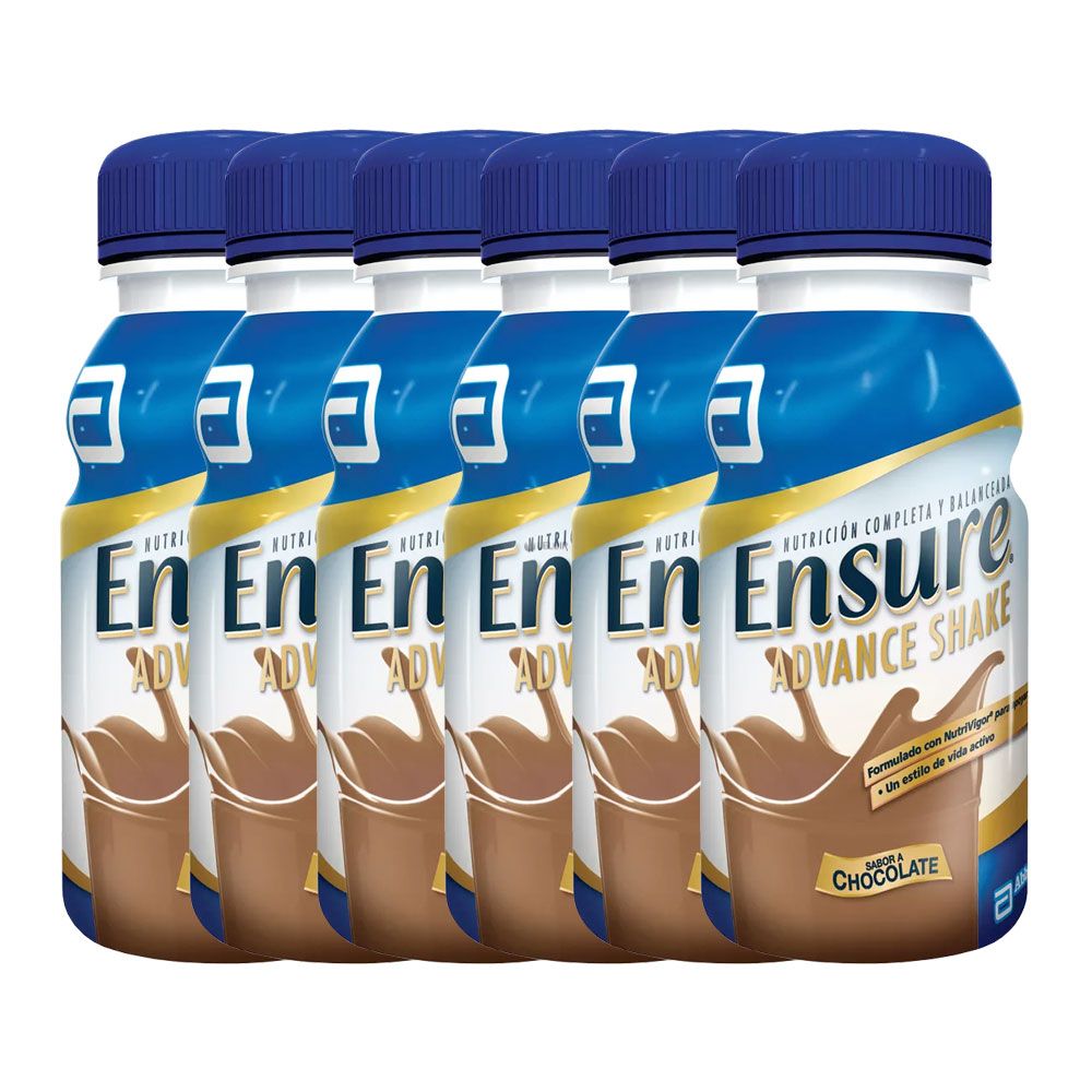 Pack 6 ensure advance shake bebible x 237ml - Farmacia Leloir - Tu ...