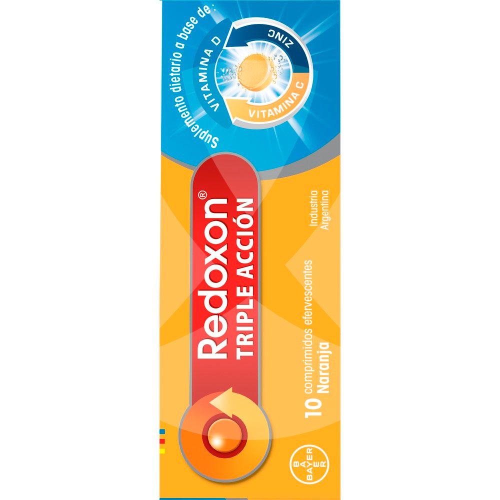 Redoxon triple acción comprimidos efervescentes - Farmacia Leloir - Tu ...