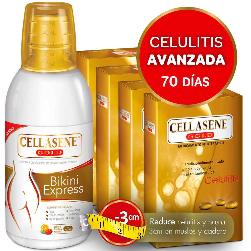 Tratamiento cellasene celulitis avanzada - 70 días - Farmacia Leloir ...