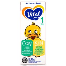 Vital 1 leche nueva fórmula 0 a 6 meses brick x 200ml - Farmacia Leloir ...